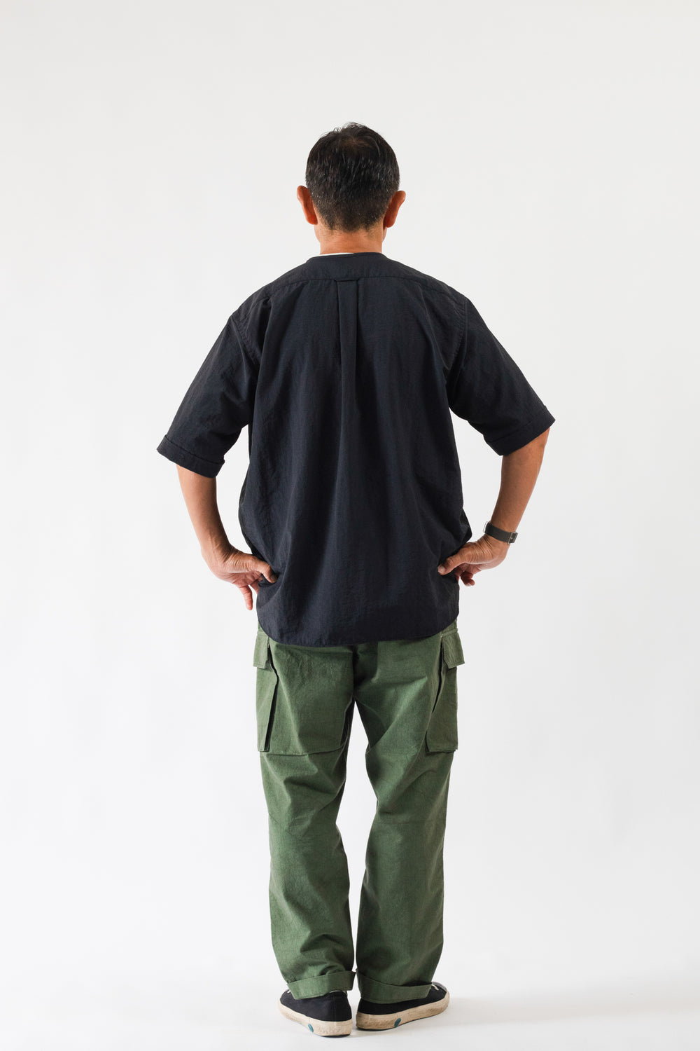 WIDE FRENCH CARGO PANTS -RIPSTOP- ｜STUDIO ORIBE（スタジオオリベ）｜JAMES & CO.鎌倉
